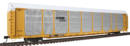 HO Walthers 932-40110 Gold Line NS Rack #26072/Flat TTGX #159453 Auto Carrier | eBay