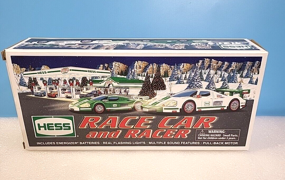 HESS RACE CAR AND RACER 2009 Lights Sounds NEW | eBay