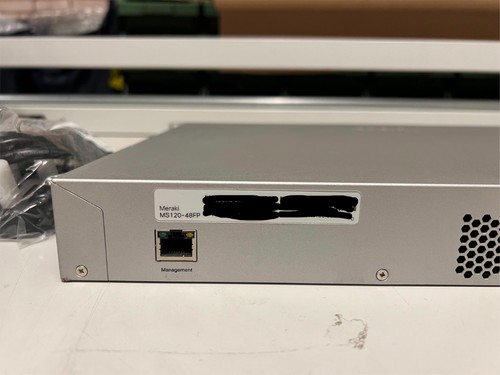 Cisco Meraki MS120-48FP-HW UNCLAIMED PoE+ Gigabit switch | eBay
