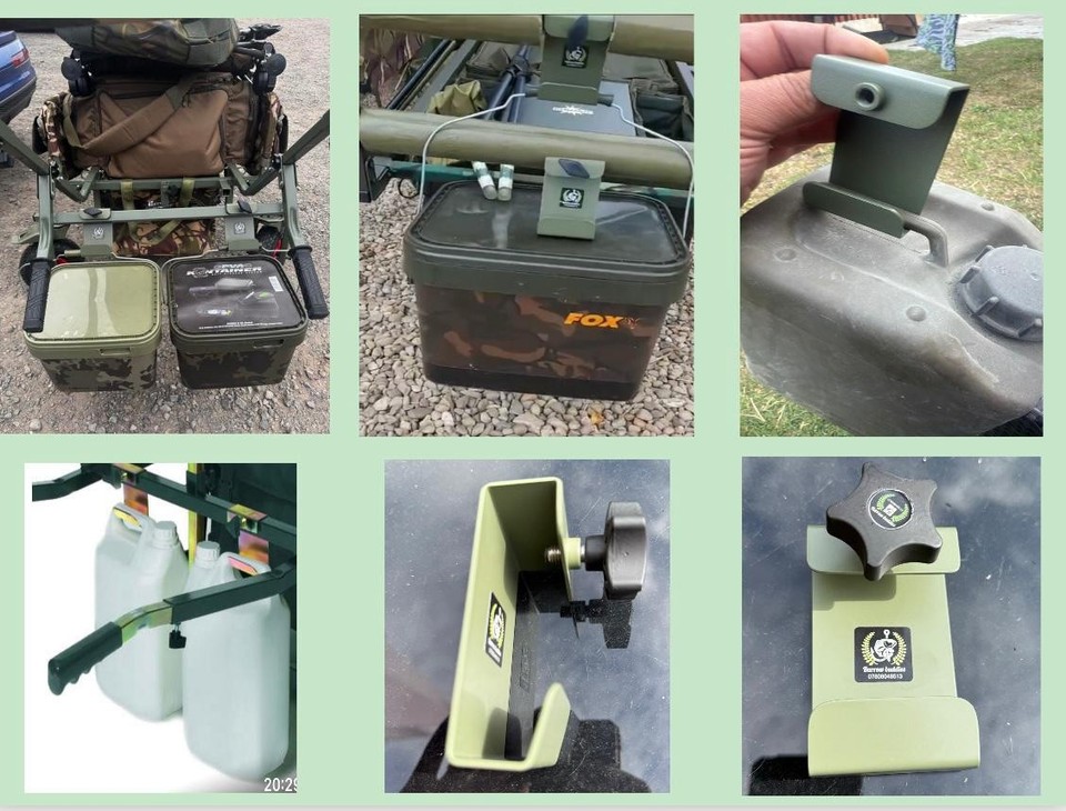 Fits Carpporter,Nash,Fox, etc Fishing Barrow Water Bucket Bottle ...