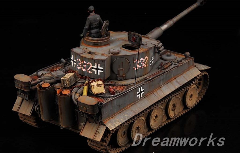 Award Winner Built Tamiya 1/35 Tiger I #332 Abt.503 Kursk +2 PE Set ...