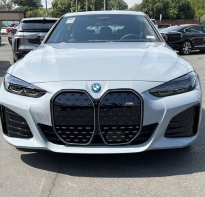 BMW OEM G26 i4 M Sport Shadow-line Gloss Black Front Grille New | eBay