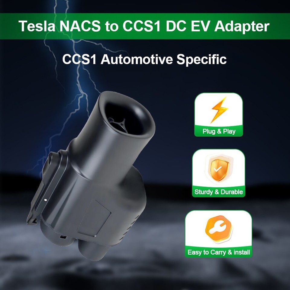 Ford Mach-E/ F150 Supercharger Adapter NACS to CCS1 for Tesla ...