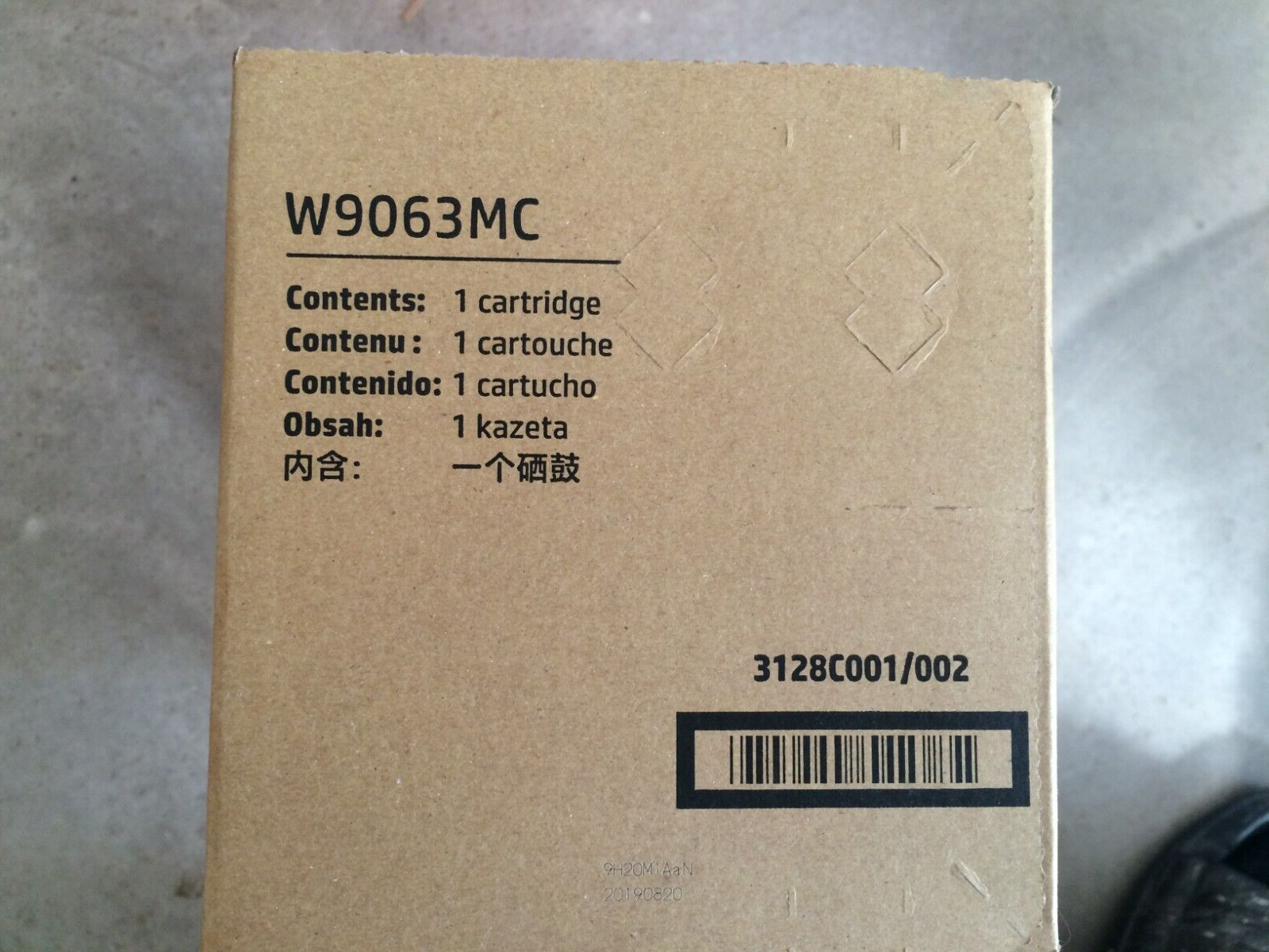 HP W9063MC MAGENTA Toner Cartridge 16K Pages E57540dn E55040dn W 9063 ...