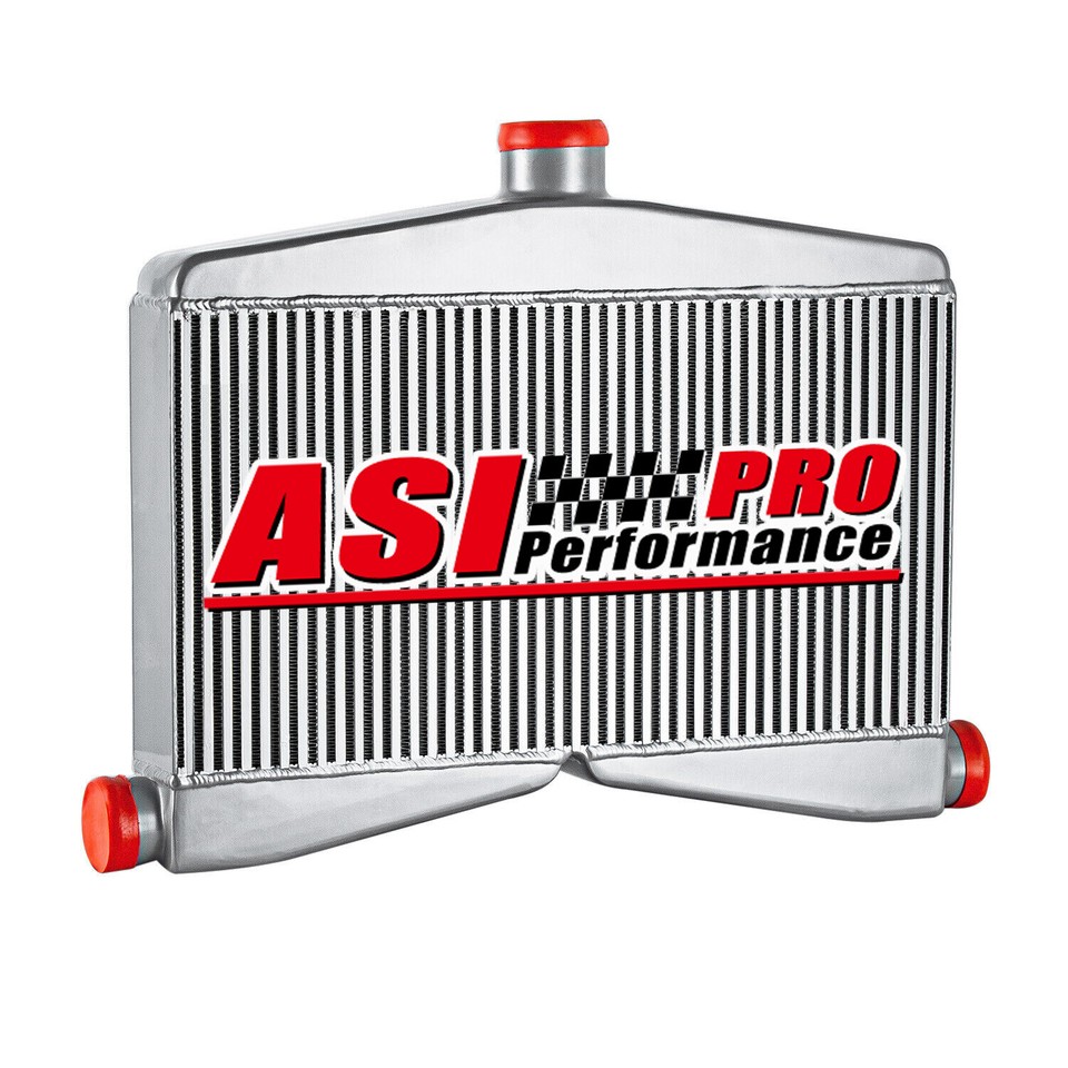 Twin Turbo Intercooler Dual 2.5 Inlet 3" Center Outlet 2-In-1-Out 24 ...