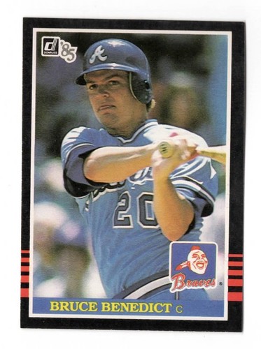 1985 Donruss Bruce Benedict Atlanta Braves #263 Excellent | eBay