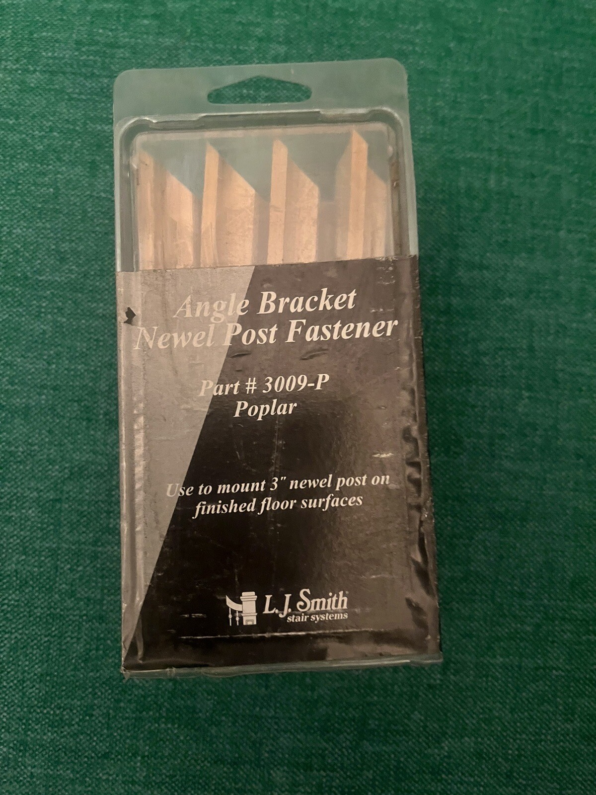 Angle Bracket Newel Post Fastener L. J. Smith Stair Systems Part # 3009 ...