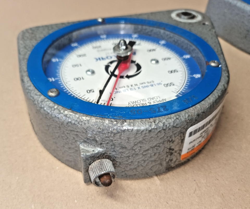 ACRATORK Model L1 Torque Meter 1/4" Square Drive Max Torque 50lb.ins ...