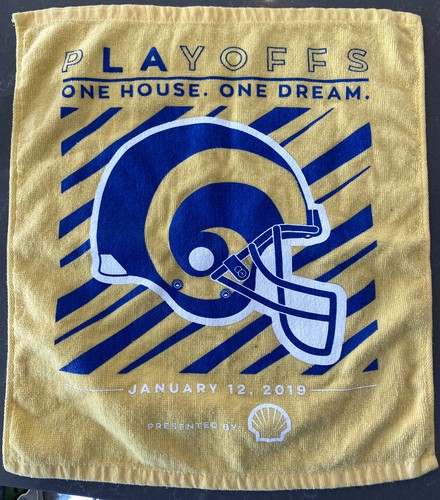 Los Angeles Rams vs Dallas Cowboys SGA Playoff Rally Towel 1/12/2019 ...