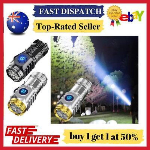 Thumb Flashlight,German Three-Eyed Mini Flash Super Power Flashlight ...