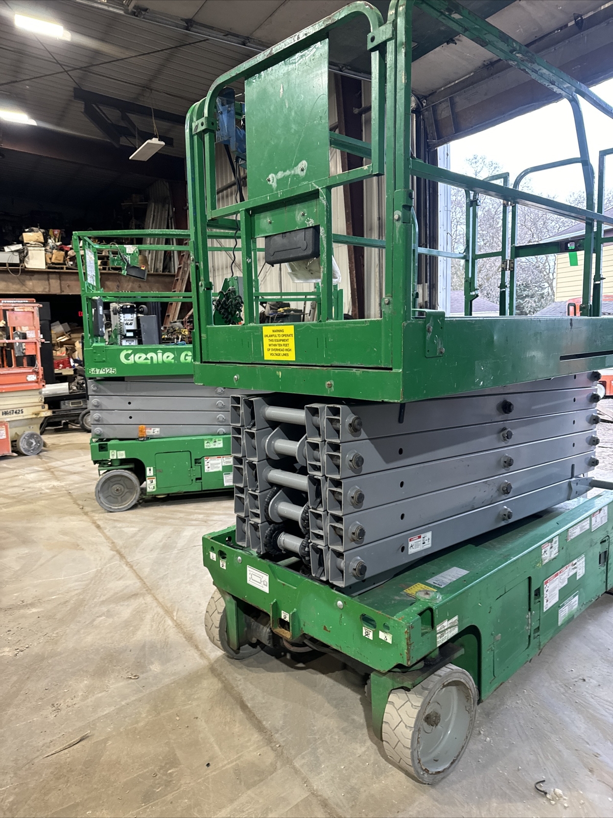 2016 Genie GS-4047 40' Electric Scissor Lift Man Aerial Platform ...