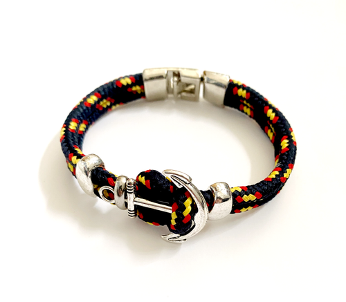Spain Bracelet With Blue Anchor New Jewelry For Men And Women Gift ...