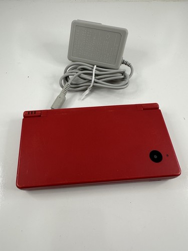 Nintendo DSi Red Console Bundle w/Charger & Nintendogs Game – Tested ...
