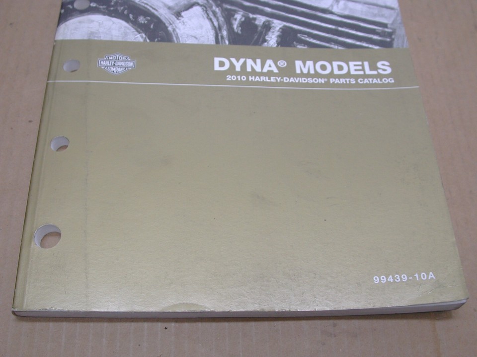 Harley Davidson DYNA 2010 Models OEM Official Factory Parts Catalog ...