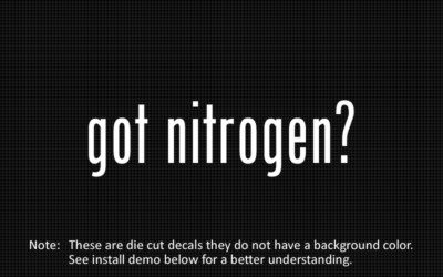 (2x) got nitrogen? Sticker Die Cut Decal vinyl | eBay