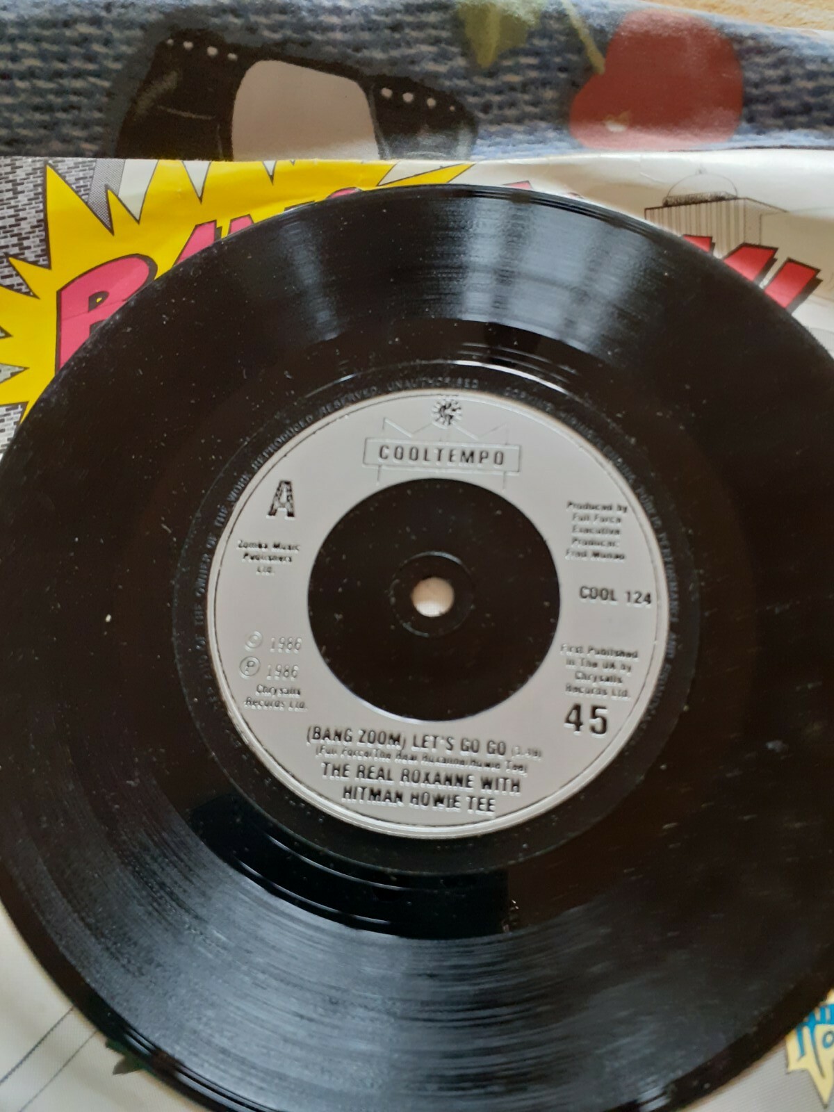 The Real Roxanne With Hitman Howie Tee 7" Vinyl Single - Bang Zoom Let ...