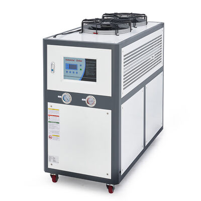 CREWORKS 9HP 6 Ton Air-Cooled Water Chiller with 13.2 gal Water Tank ...