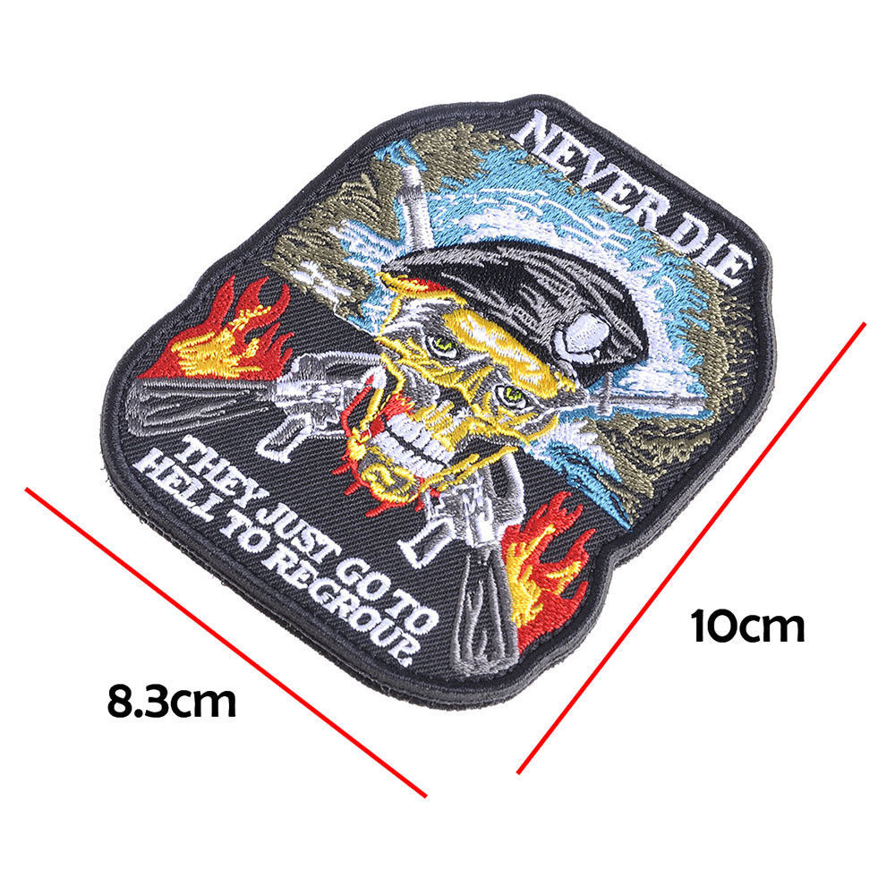 Never Die.....They Just Go to Hell to Regroup Tactical Hook and Loop ...