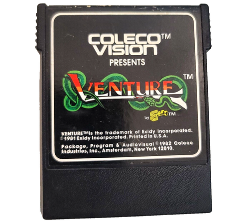 Venture (Colecovision, 1982) Authentic Game Cartridge - Tested | eBay