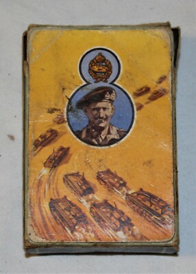 WW2 British Polish Military playing cards Monty N.Africa | eBay