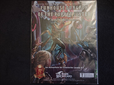 Funhouse Dungeon of the Puppet Jester – 5E Softcover Book | eBay