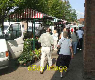 Photo 6x4 Market day Wednesfield The market is now held in the High ...