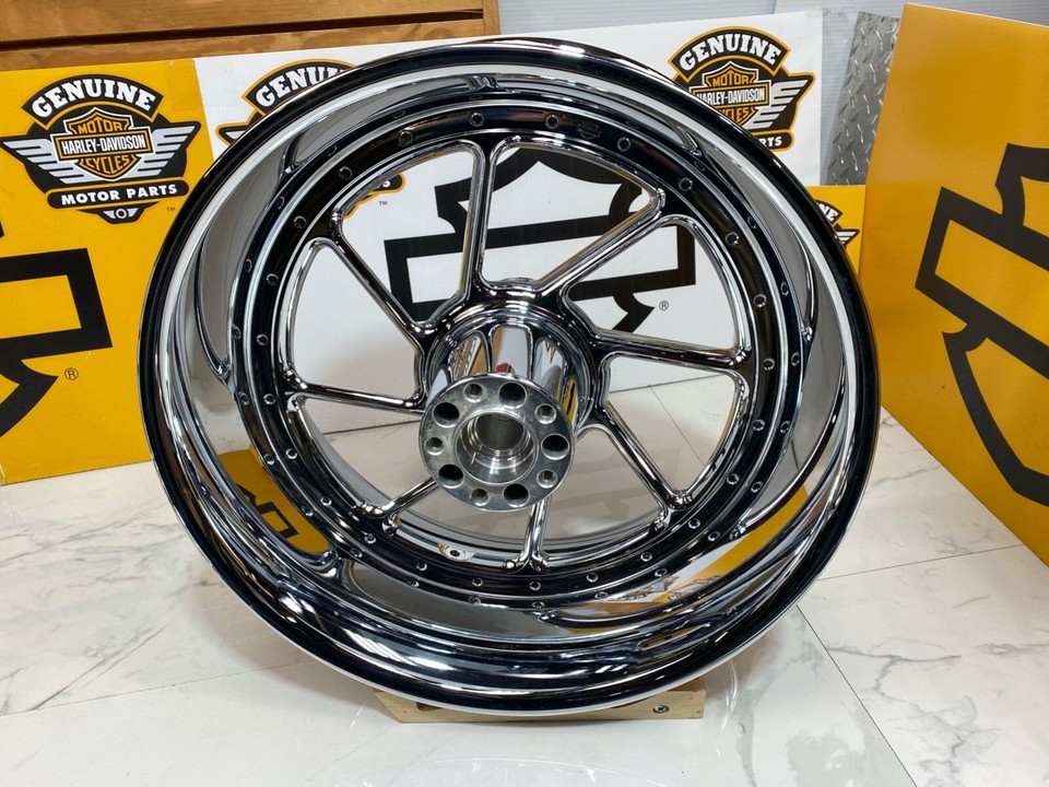 OEM 08-25 Harley Fat Boy Breakout Rocker C Road Winder Rear 18"x8 ...