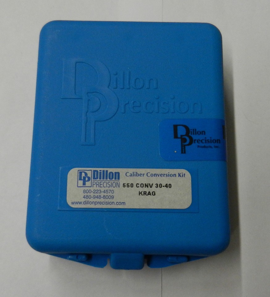 Dillon Precision 550 Conversion Kit in SEALED BOX, for 30-40 Krag ...