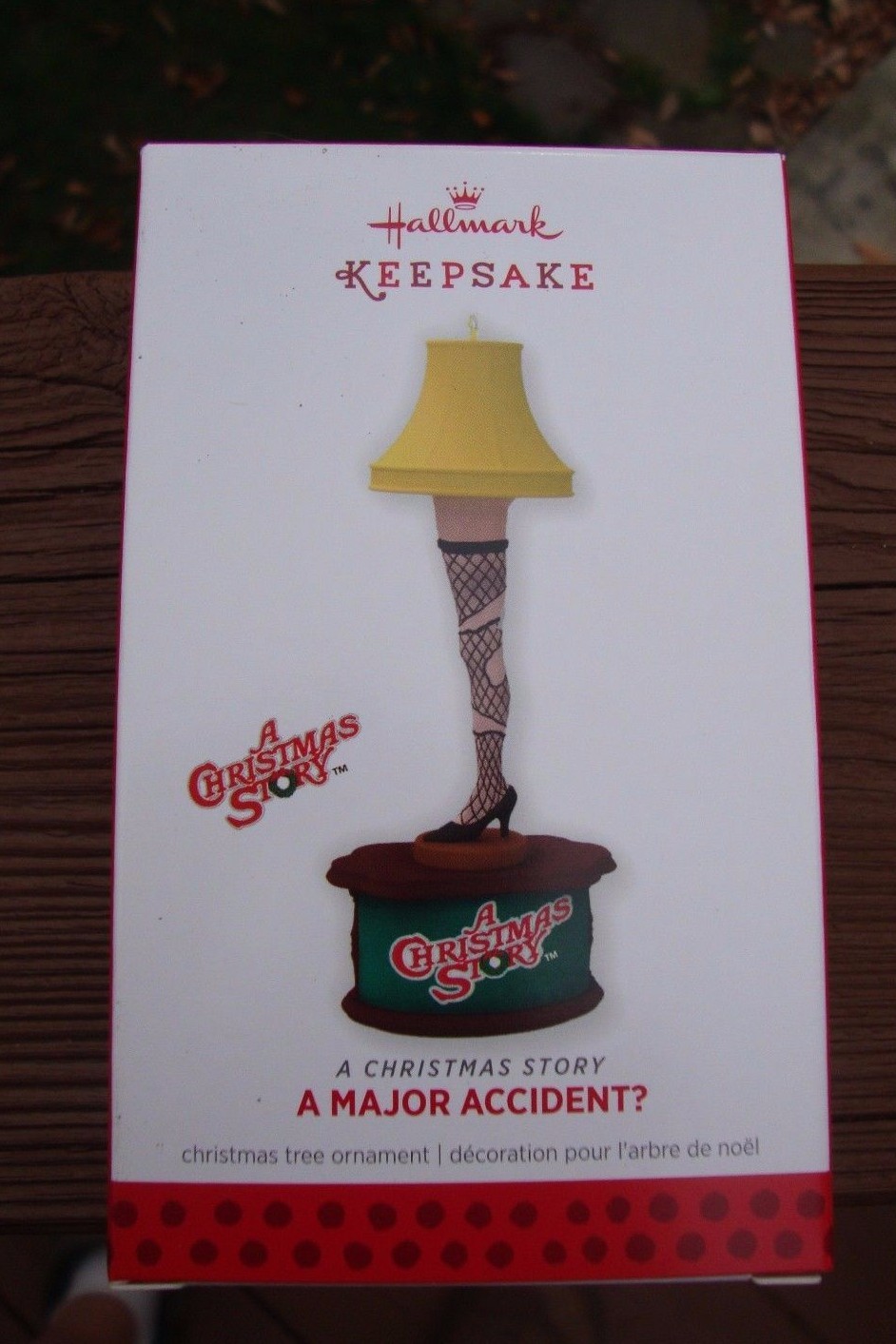 Hallmark Ornament A CHRISTMAS STORY - Leg Lamp - A Major Accident ...