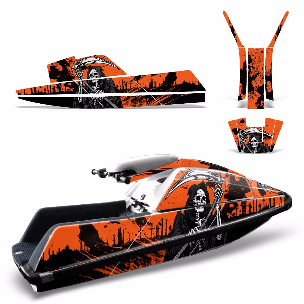 Yamaha Superjet Square Nose Decal Graphic Kit Yamaha Superjet Ski Wrap