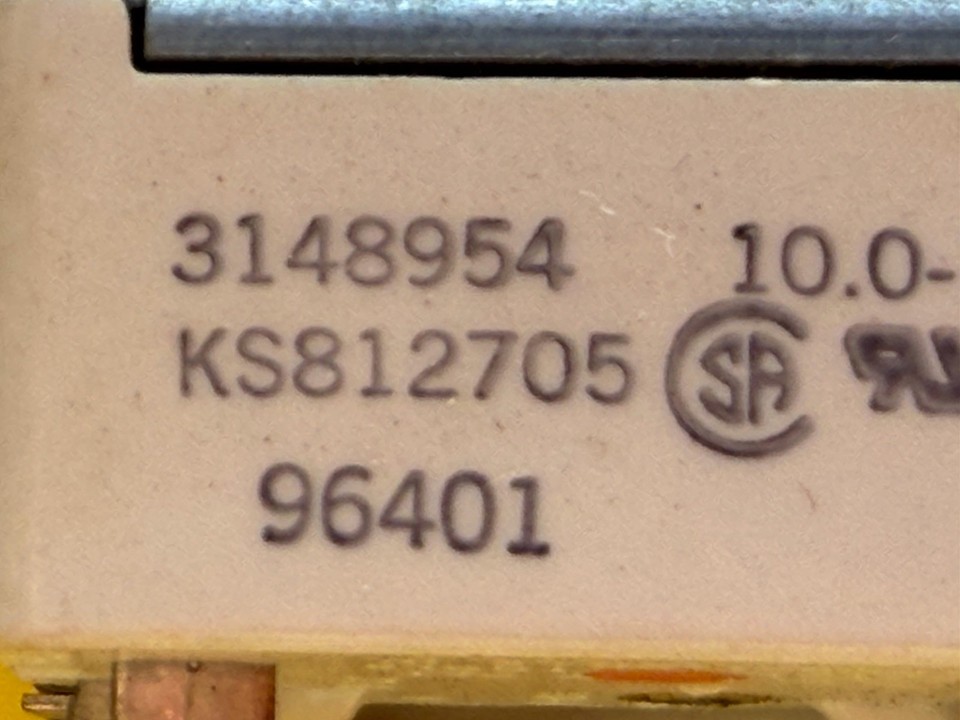3148954 NL812705 WHIRLPOOL STOVE OVEN SELECTOR SWITCH 261B | eBay