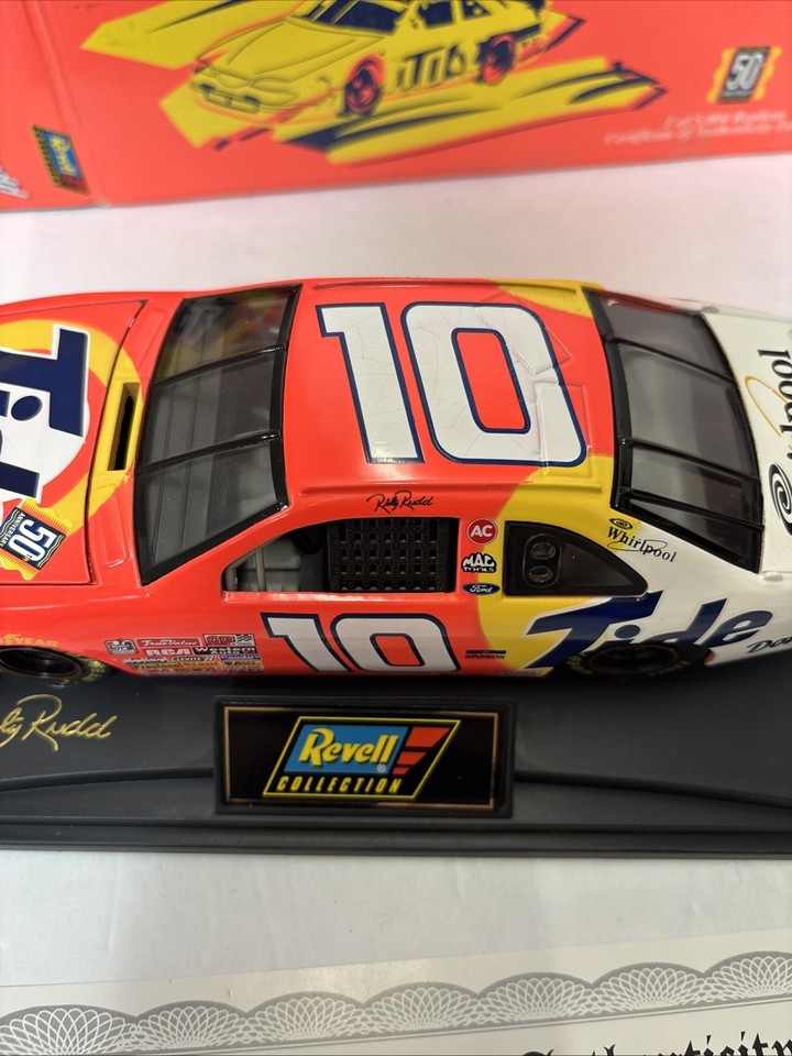 Revell Ricky Rudd #10 Tide Thunderbird 1:24 Diecast Car Limited Ford ...