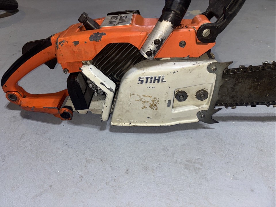 Vtg Stihl 031 AV Chain Saw W/ 16” Bar And Chain | eBay