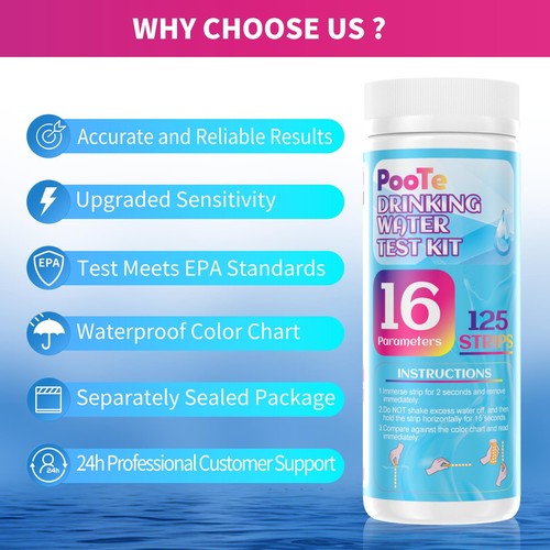 21 in 1 Water Testing Kits for Drinking Water - Accurate Drinking Water ...