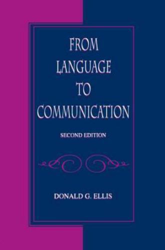 Routledge Communication Ser.: From Language to Communication by Donald ...