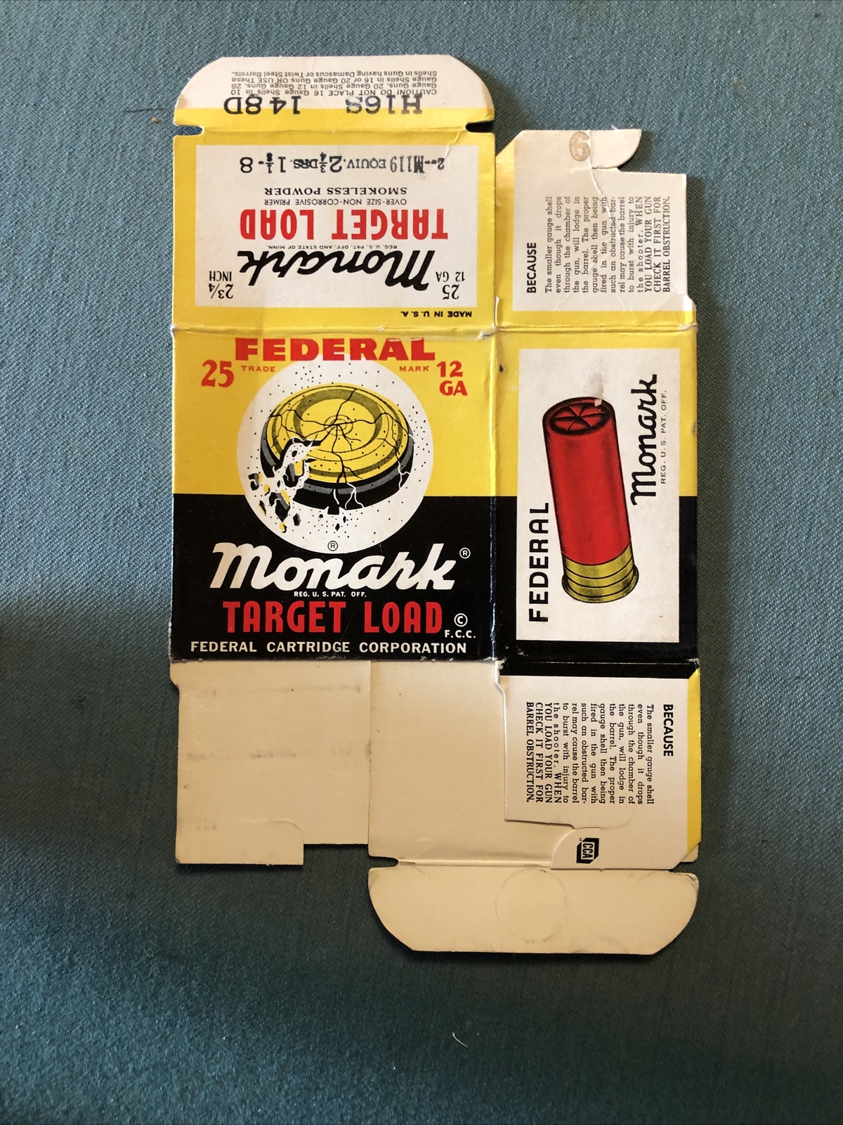 Federal Monark Target Load Box Qty 4 | eBay