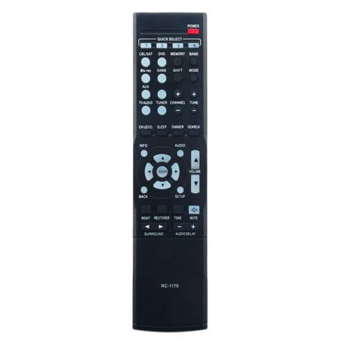 RC-1170 Replace Remote Control for Denon AV Receiver AVR-1513 AVR1513 ...