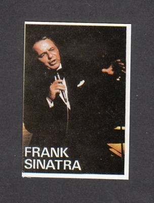 Frank Sinatra Pop Music Card from Spain | eBay