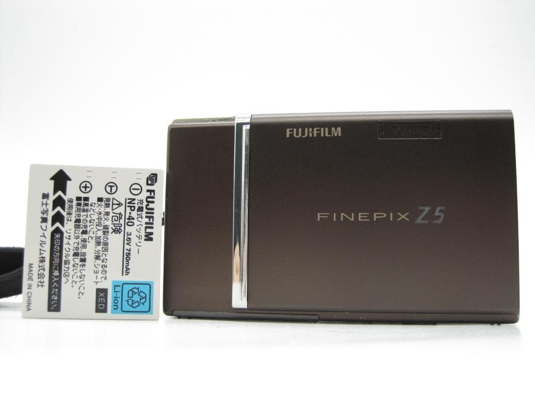 Fujifilm FinePix Z Series Z5fd 6.3MP Digital Camera Brown TESTED No ...