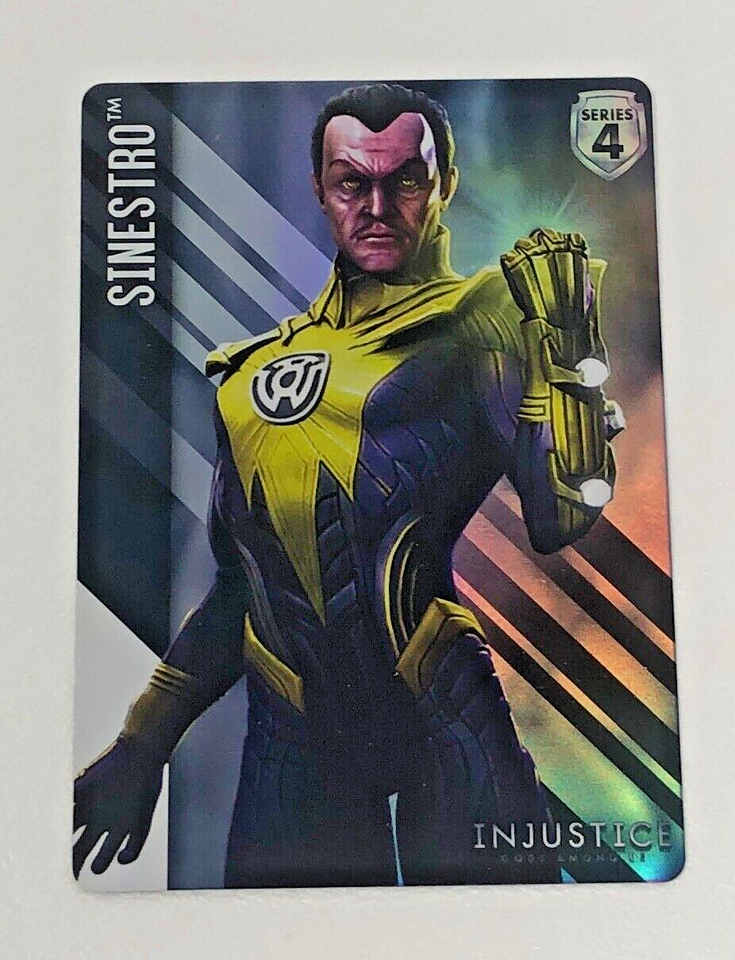 DC Injustice Cards: FOIL Series 4 (matte/rounded) Gods Among Us Arcade ...
