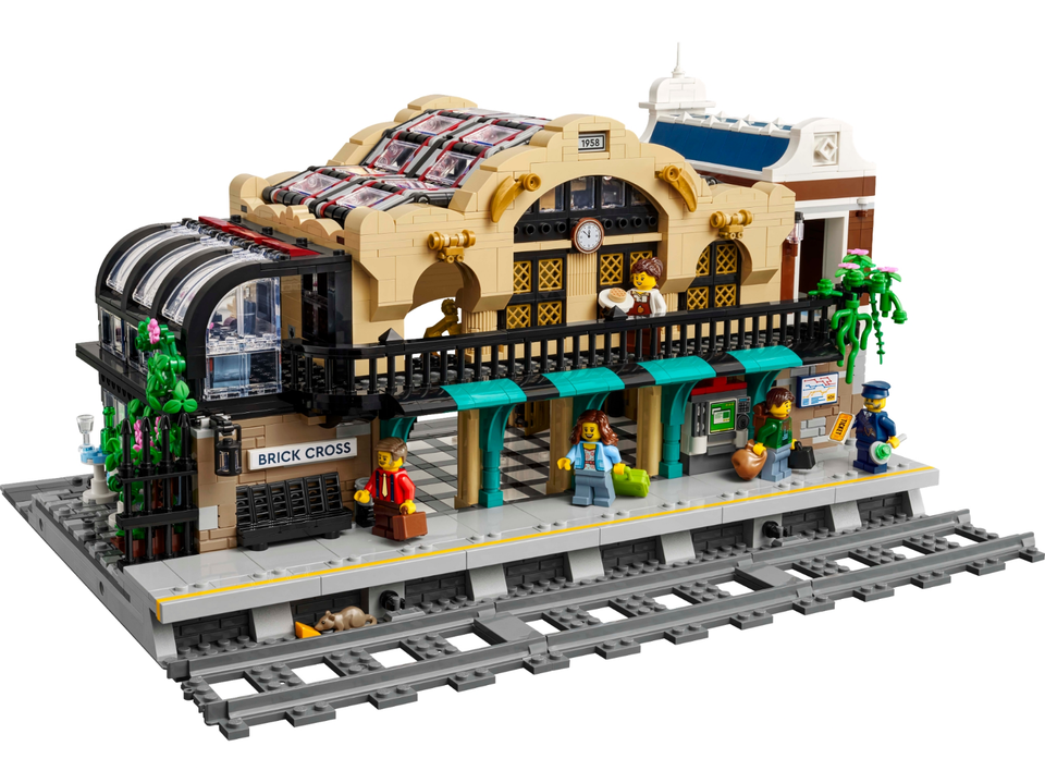 LEGO Bricklink Brick Cross Train Station / Series 2 910034 / NEW | eBay