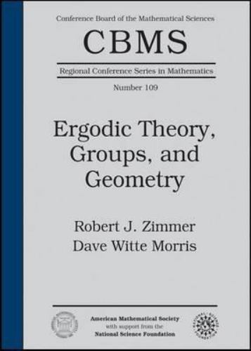 Cbms Regional Conference Series in Mathematics Ser.: Ergodic Theory ...