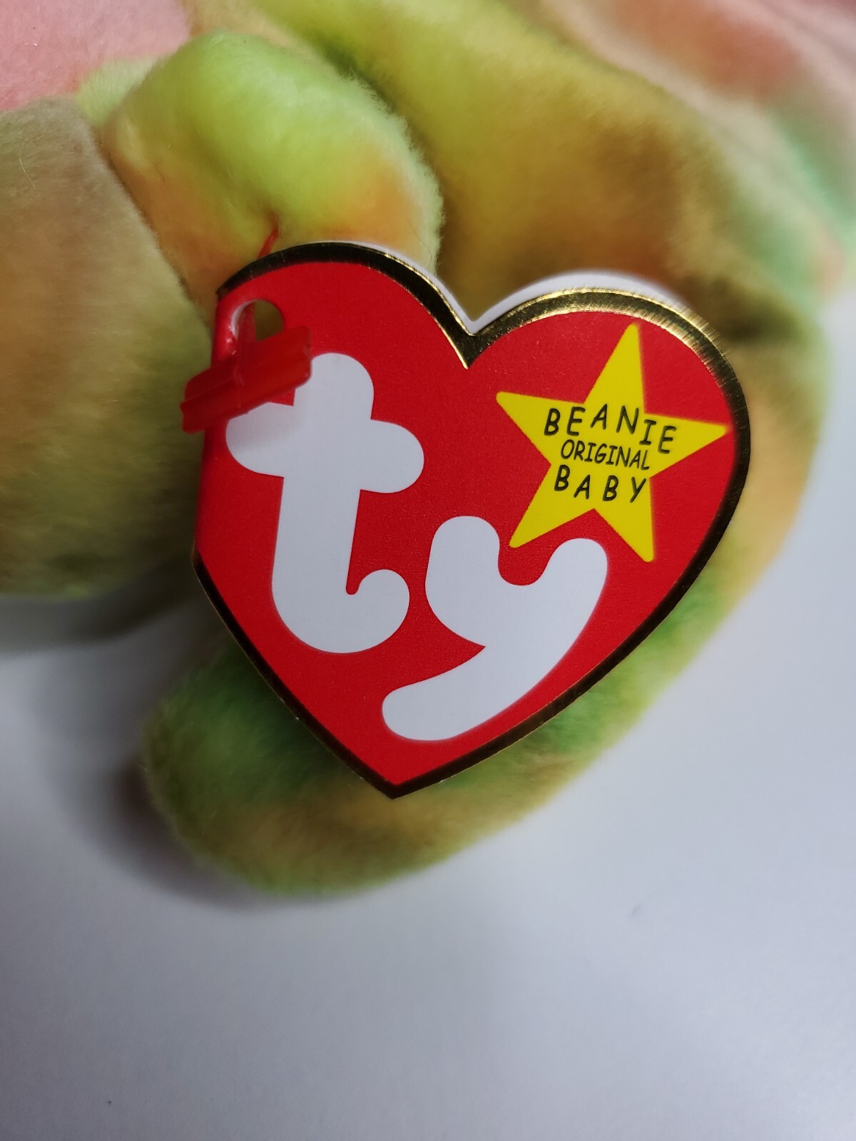 Sammy Bear - TY Beanie Babies - Original Retired MWMTs Stuffed Animal ...