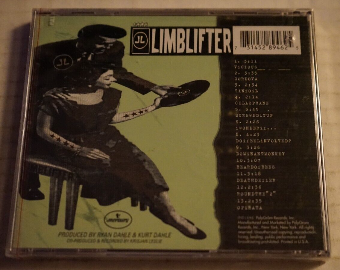 Limblifter+by+Limblifter+%28CD%2C+Jan-1996%2C+Mercury%29 for sale ...