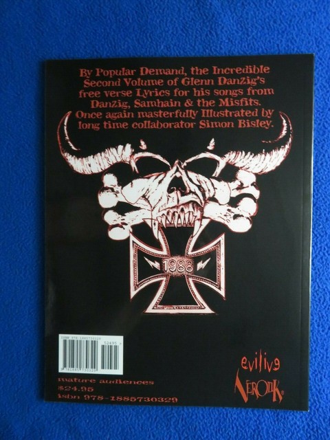 Danzig Lyrics of The Left Hand Vol 2 Illustrations by Simon Bisley ...