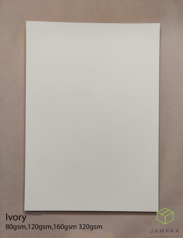 A4 Cream / Ivory / White Paper 80/120/160/350gsm Art & Crafts | eBay UK