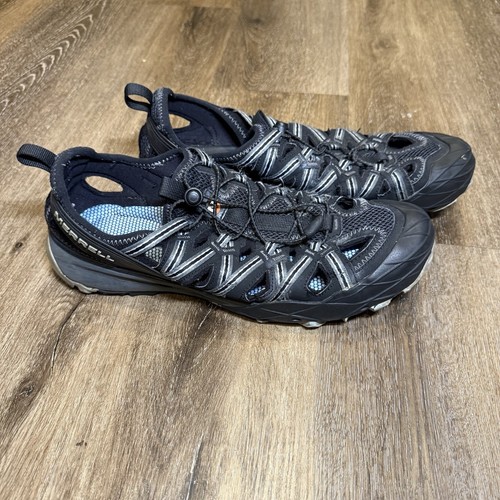 Merrell Choprock Water Hiking Trail Sieve Shoes Sandals Black Grey Mens ...
