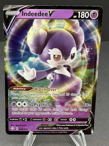Indeedee V 039/072 Shining Fates Holo | eBay