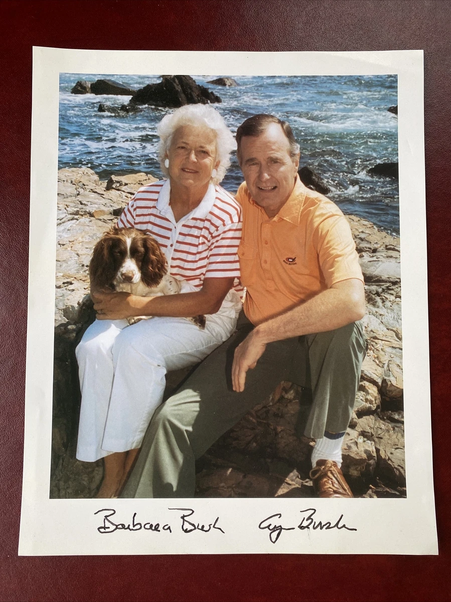 George Bush Dog Millie