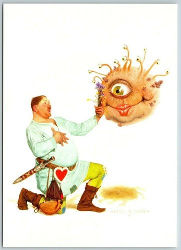 Dungeons & Dragons, Cover, Dragon #156, Daniel Horne, 1990 - Postcard ...